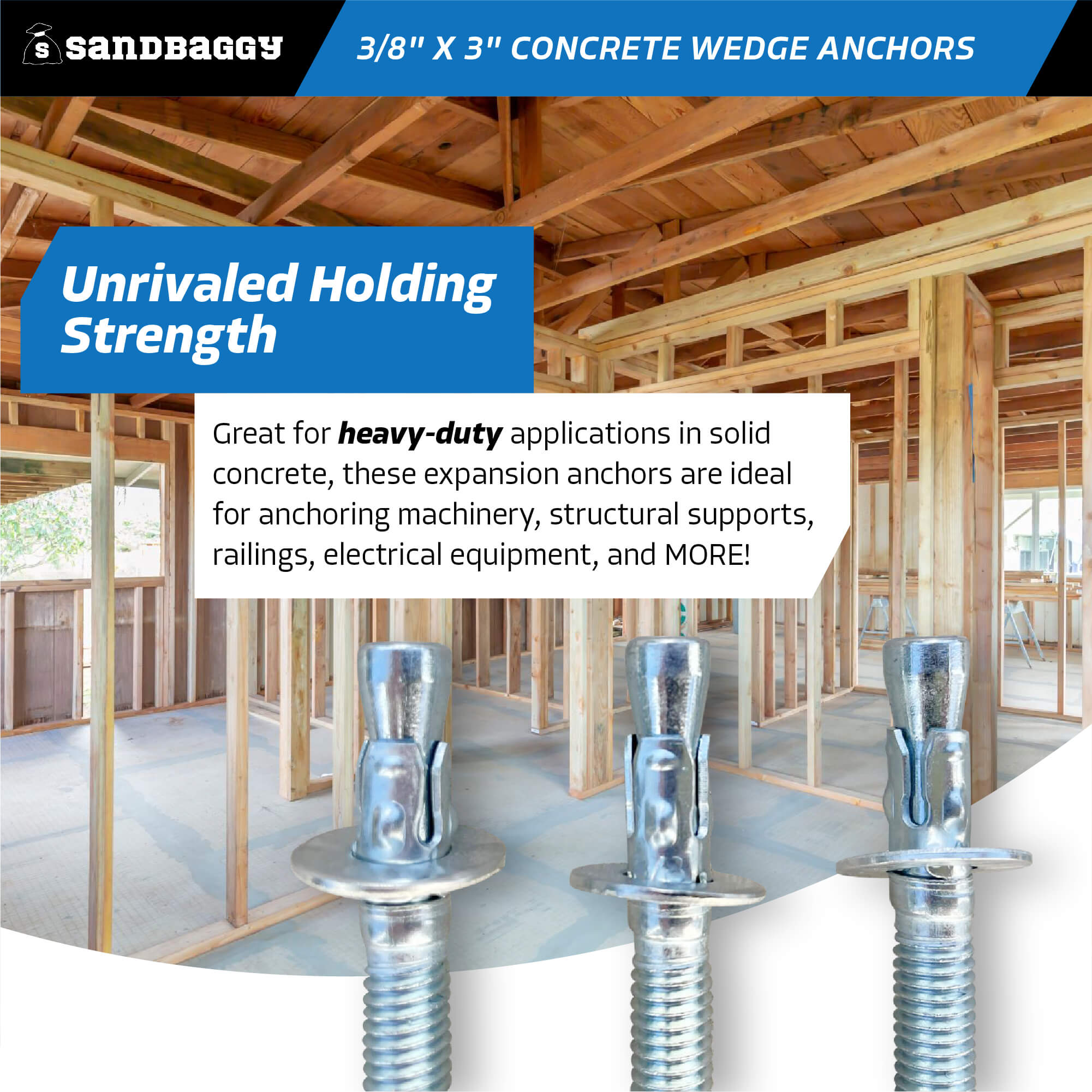 Wall Anchor Tapcon 3/16-in X 1-1/4-in Concrete Screws Anchors (225-Pack ...