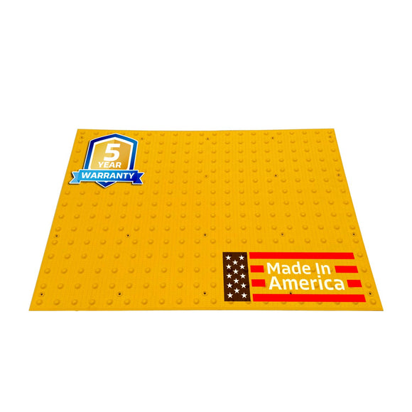 ADA Warning Pads & Tiles | Truncated Domes | ADA/ DOT Compliant – Sandbaggy