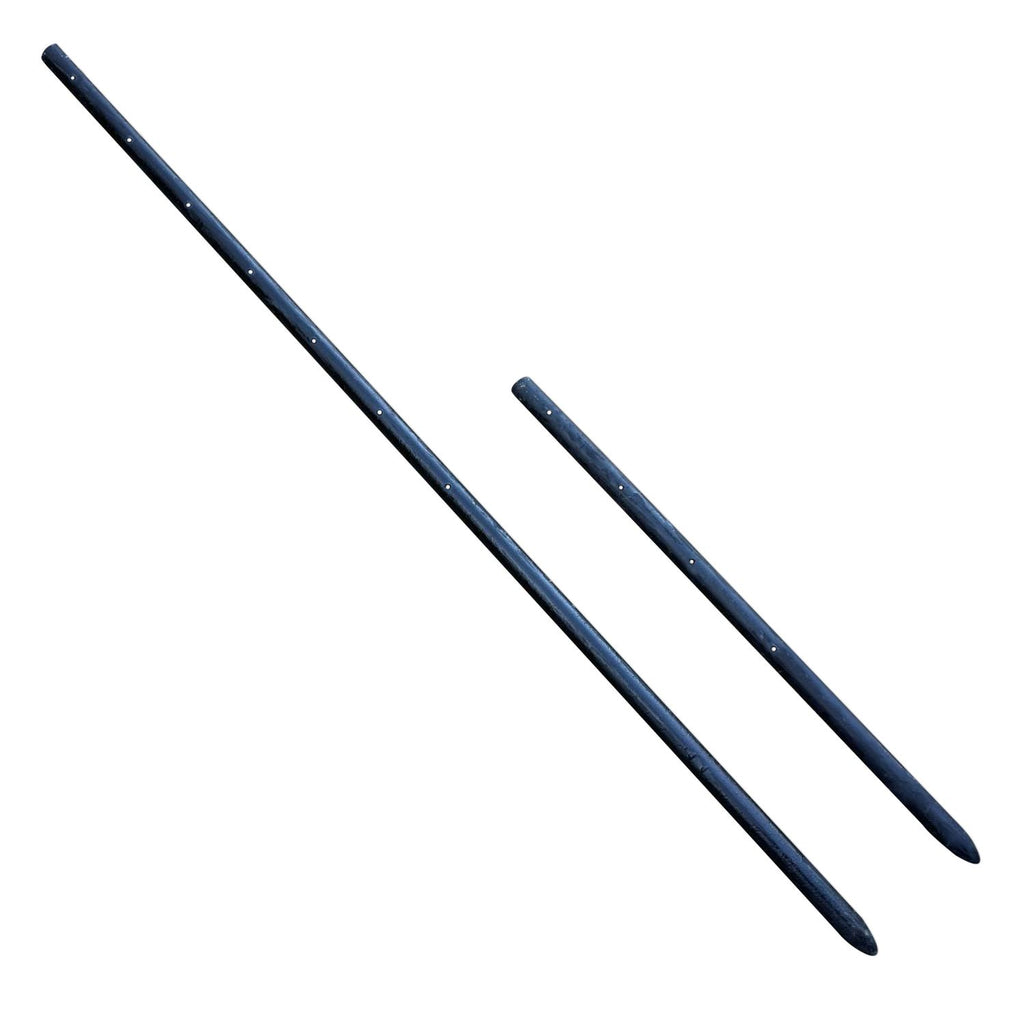 18" & 36" Round Steel Concrete Form Stakes with Nail Holes – Sandbaggy