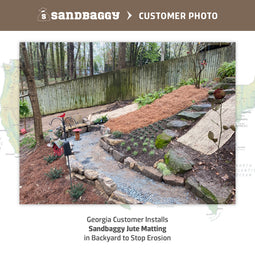 how to install jute netting
